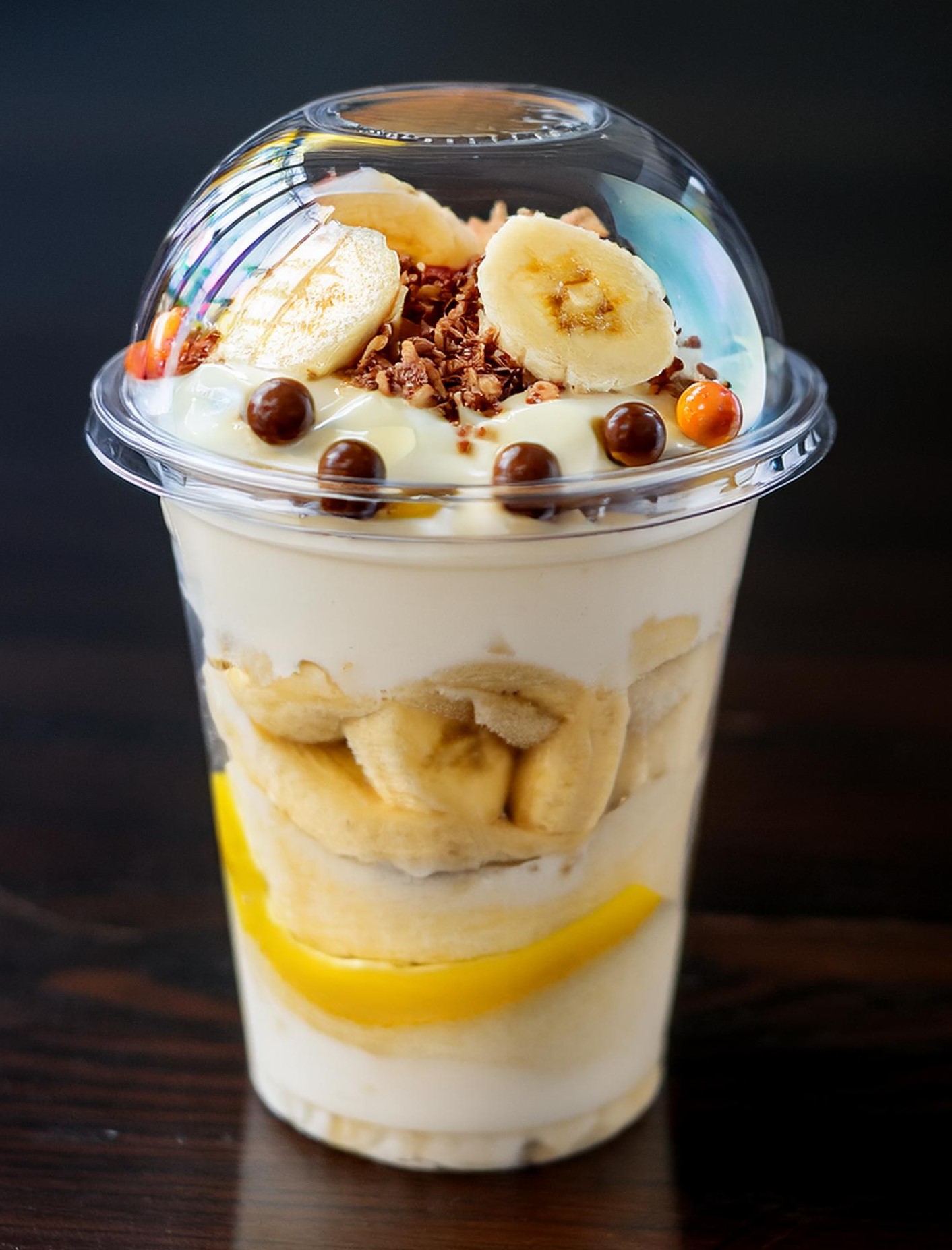 Plátano con crema :: Fruits_cream